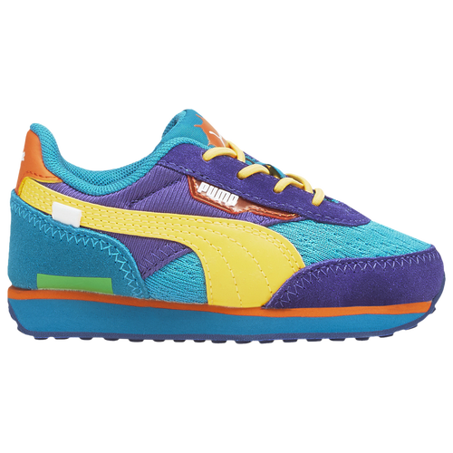 Puma Kids' Boys Rider X Rugrats In Blue/purple/yellow | ModeSens