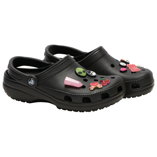 Crocs Womens Classic Embellished Clog In Black | ModeSens