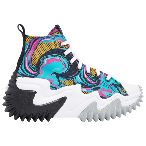 Converse Womens Run Star Motion Hi In Black/multi | ModeSens