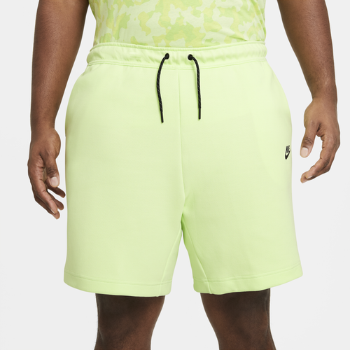 Nike Sportswear Tech Fleece Men's Shorts In Light Liquid Lime/black ...