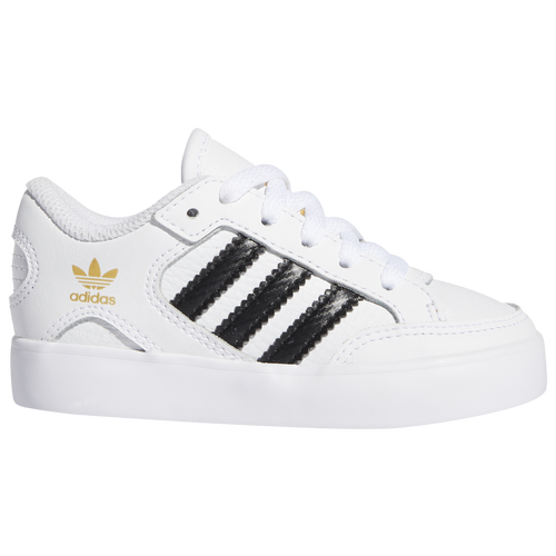 Adidas Originals Kids' Boys Hardcourt Low In White/black/gold | ModeSens