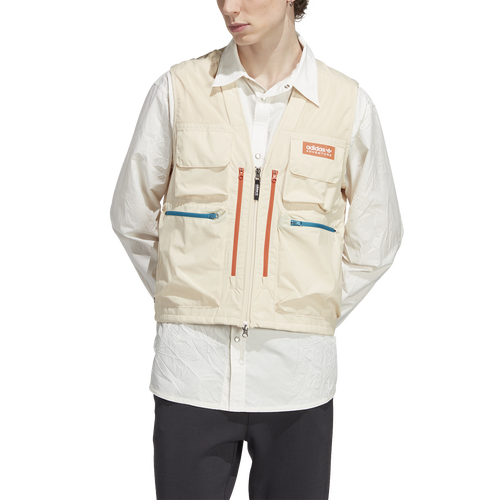 Adidas Originals Mens Adidas Adventure Premium Vest In Sand Strata ...