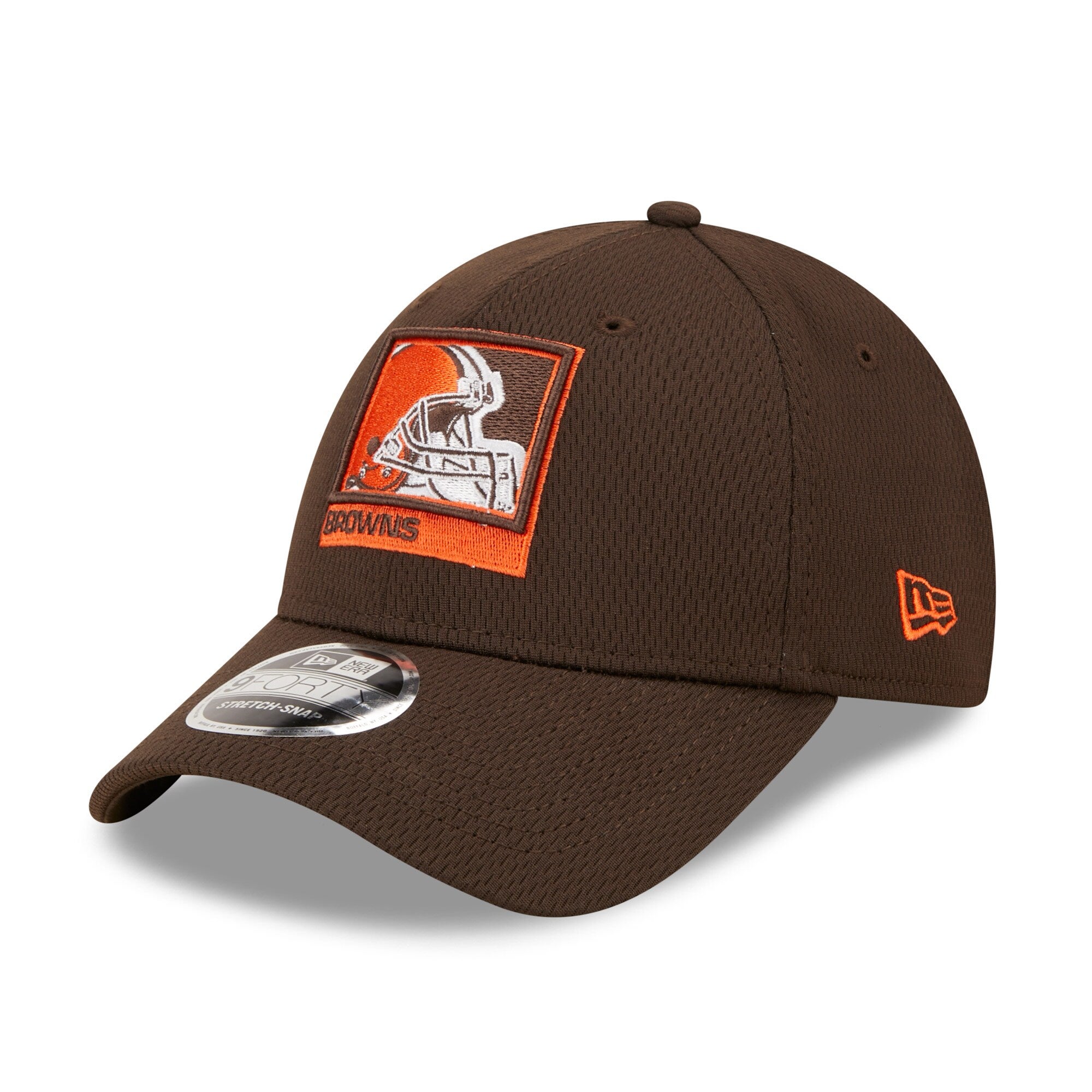 New Era Browns Framed AF 9FORTY Snapback Hat | Foot Locker