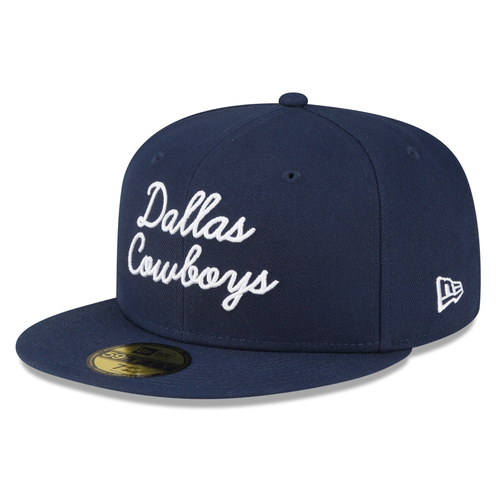 New Era Cowboys Script 59FIFTY Fitted Hat - Men's | Green Tree Mall