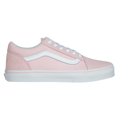 Vans Old Skool Girls Grade School Casual Shoes Chalk Pinktrue White